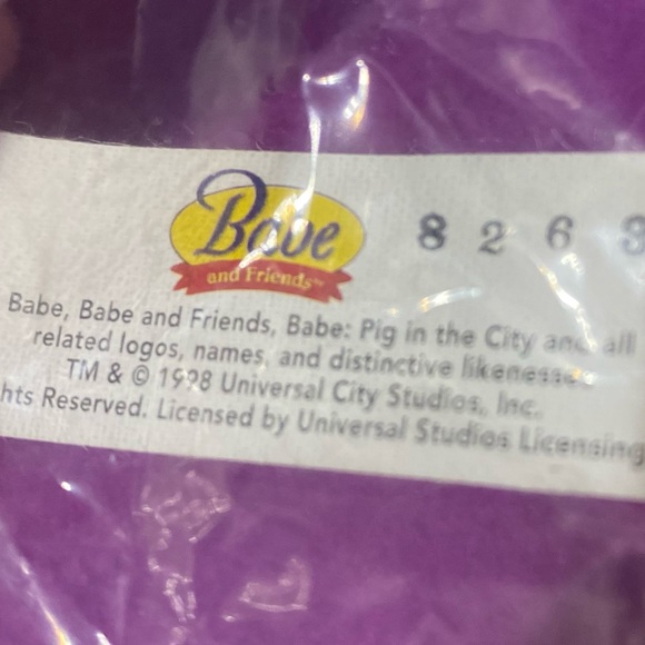Universal Studio | Toys | Universal Studios Nwt Babe Friends Vintage ...